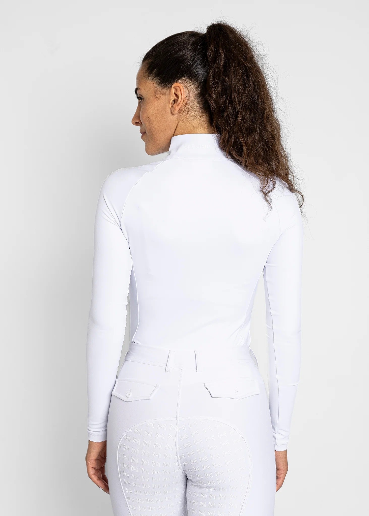 Maximilian Equestrian White Reflection Base Layer – Tempi Equestrian